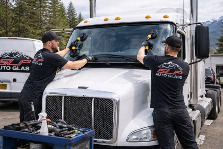 Semi Truck Auto Glass and Windshield Replacement